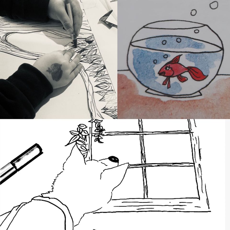 Ateliers artistiques "Il était une fois...l'illustration en folie" pour ...